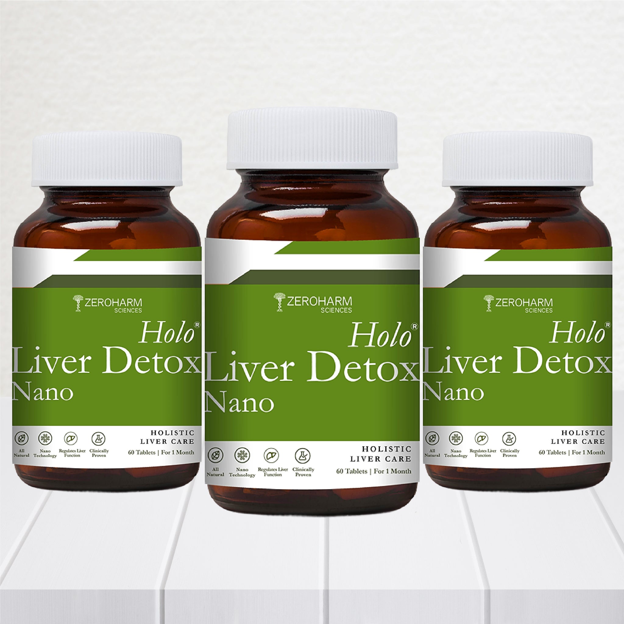 Liver Detox (Cleanse) Tablets With Milk Thistle - Zeroharm