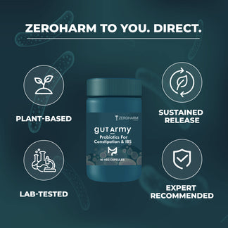IBS Capsules | Probiotics for Constipation - Zeroharm