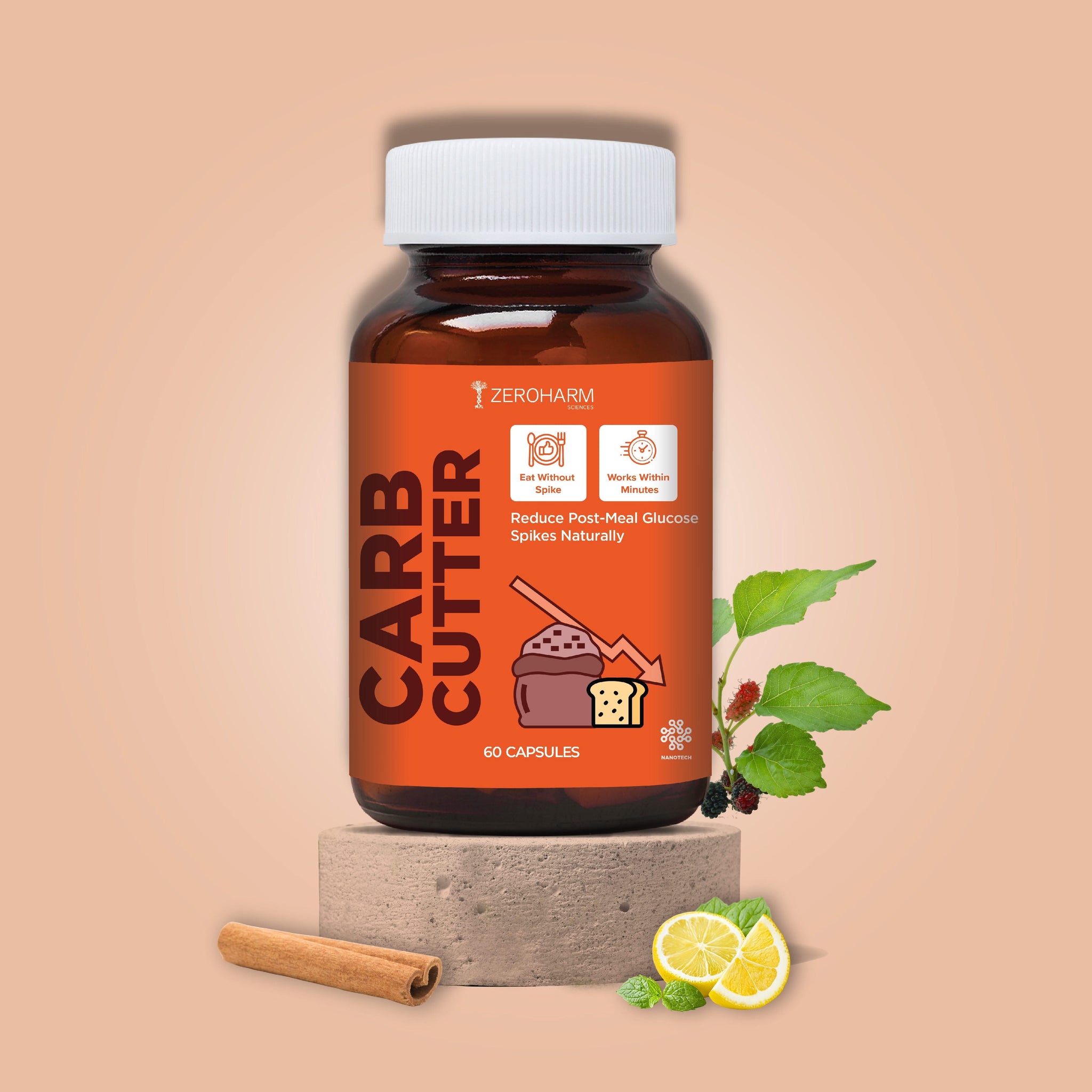 Order Carb Cutter Tablets for Carbs Control - Zeroharm
