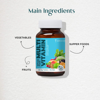Best Whole Food Multivitamin Tablets for Men - Zeroharm